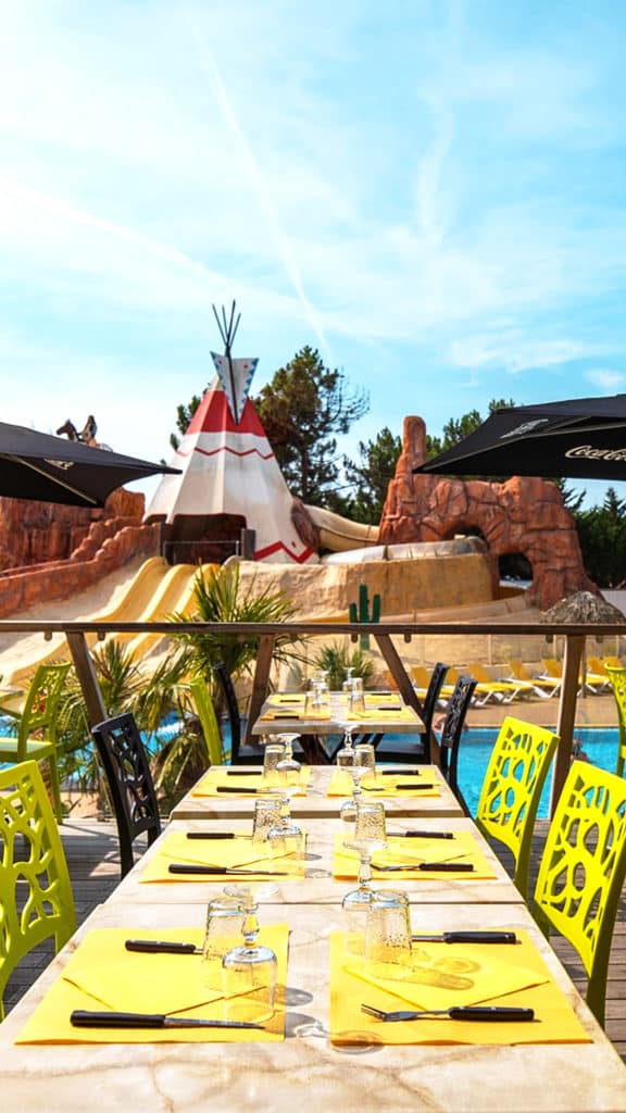 Camping avec restaurant Vendée | Restauration au Snack-Bar